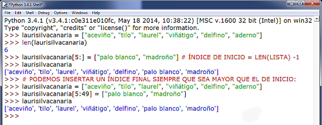 APRENDER A PROGRAMAR CON PYTHON: LISTAS II