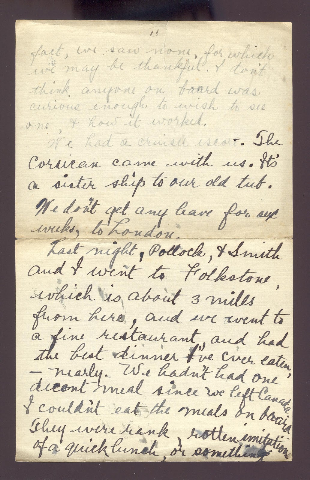 WW1 Diaries and Letters of a Teen Canadian Soldier: October 19th to ...