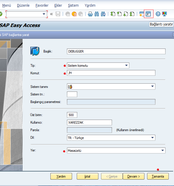 ABAP - POPUP Ekranlarda Nasıl DEBUG Yapılır ABAP - POPUP Ekranlarda Nasıl DEBUG Yapılır