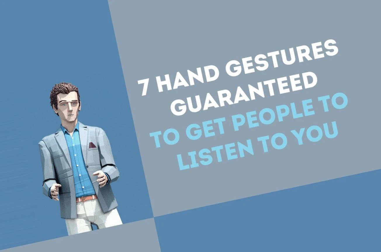 7 Gestures To Give Your Sales Pitch Authority