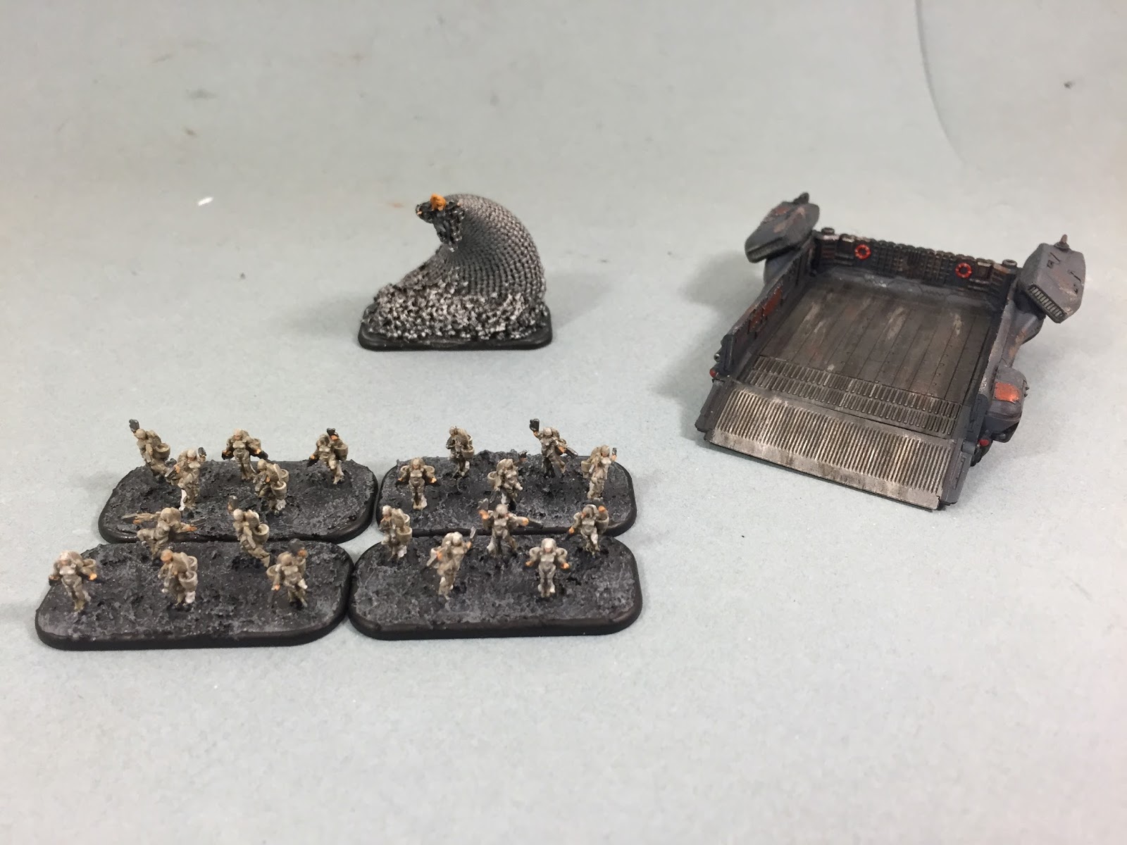 Itty Bitty Soldiers: Dropzone Commander: PHR Infantry Reinforcements