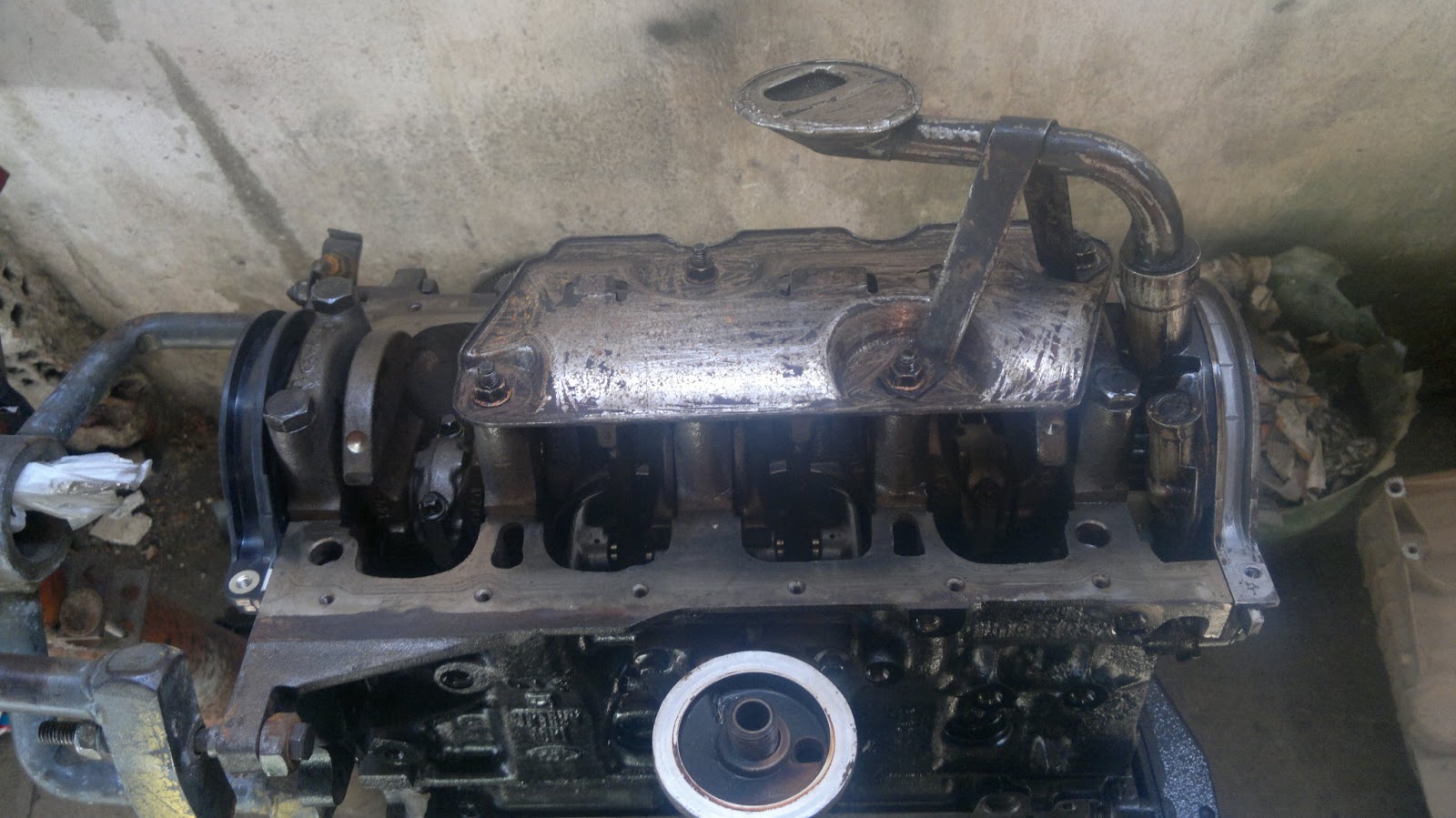 MJ Mecânica Inovada.: Montagem do motor Zetec rocam da Ford passo a passo!