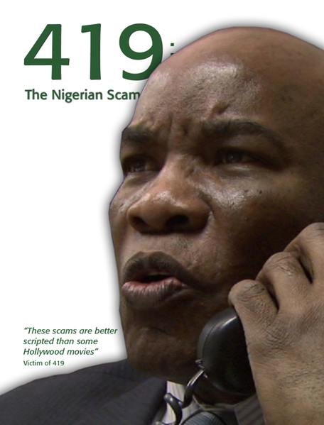 Standing Into Danger: Calgary Book Club: Will Ferguson's "419"