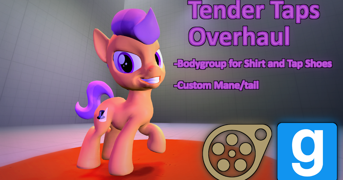 Equestria Daily - MLP Stuff!: Tender Taps SFM/Gmod Overhaul Model