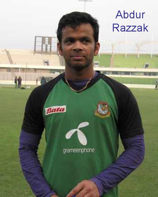 Abdur Razzak Cricketer of Bangladesh