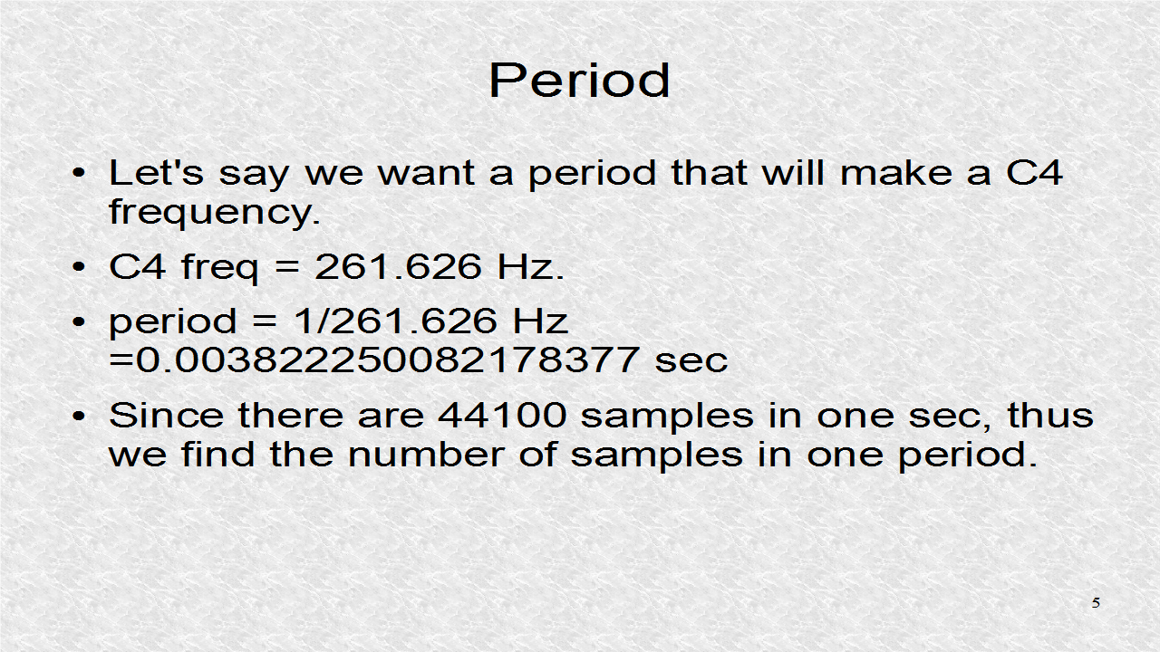 Audio Programming In Python: 4. Writing a Wav File - 1