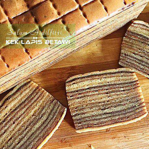 Kek Lapis Sarawak As Pilihan Di Hari Raya