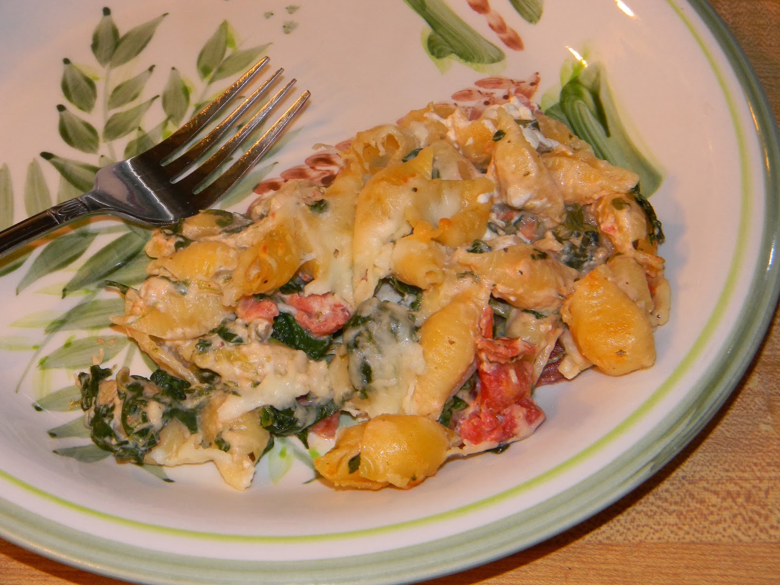 Growing To Four Chicken And Spinach Pasta Bake