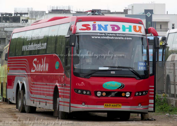 Sindhu Travels Volvo: Sindhu Travels Volvo B9R Multi Axle