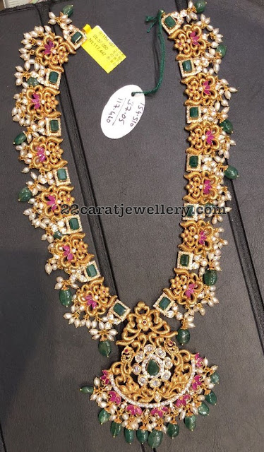 Traditional yet Trendy South Indian Long Chains - Jewellery Designs