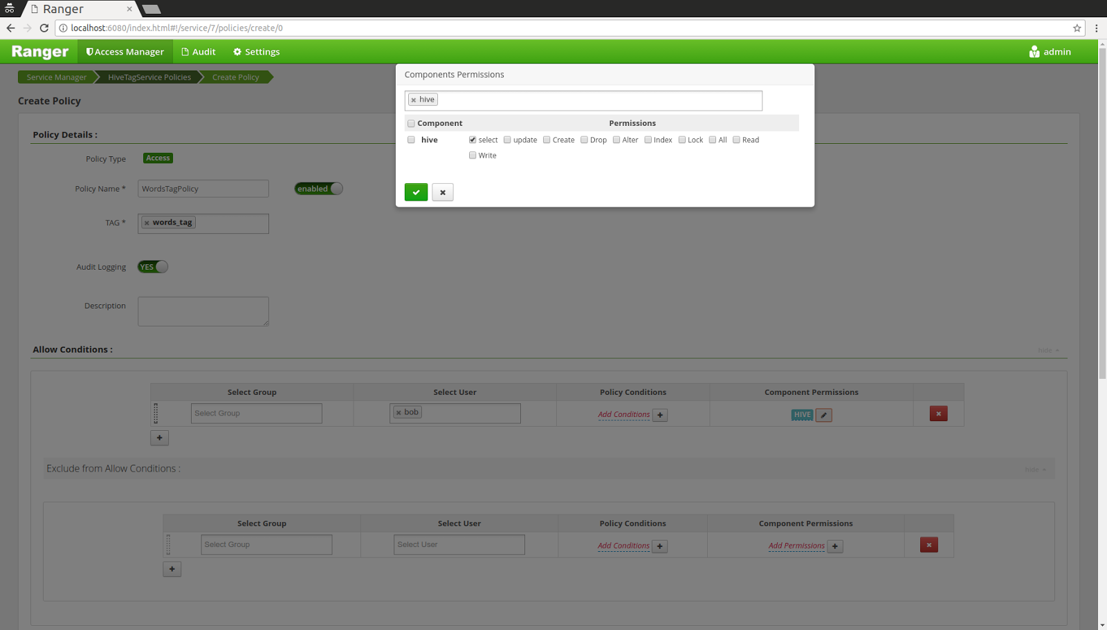 Open Source Security: Securing Apache Hive - part IV