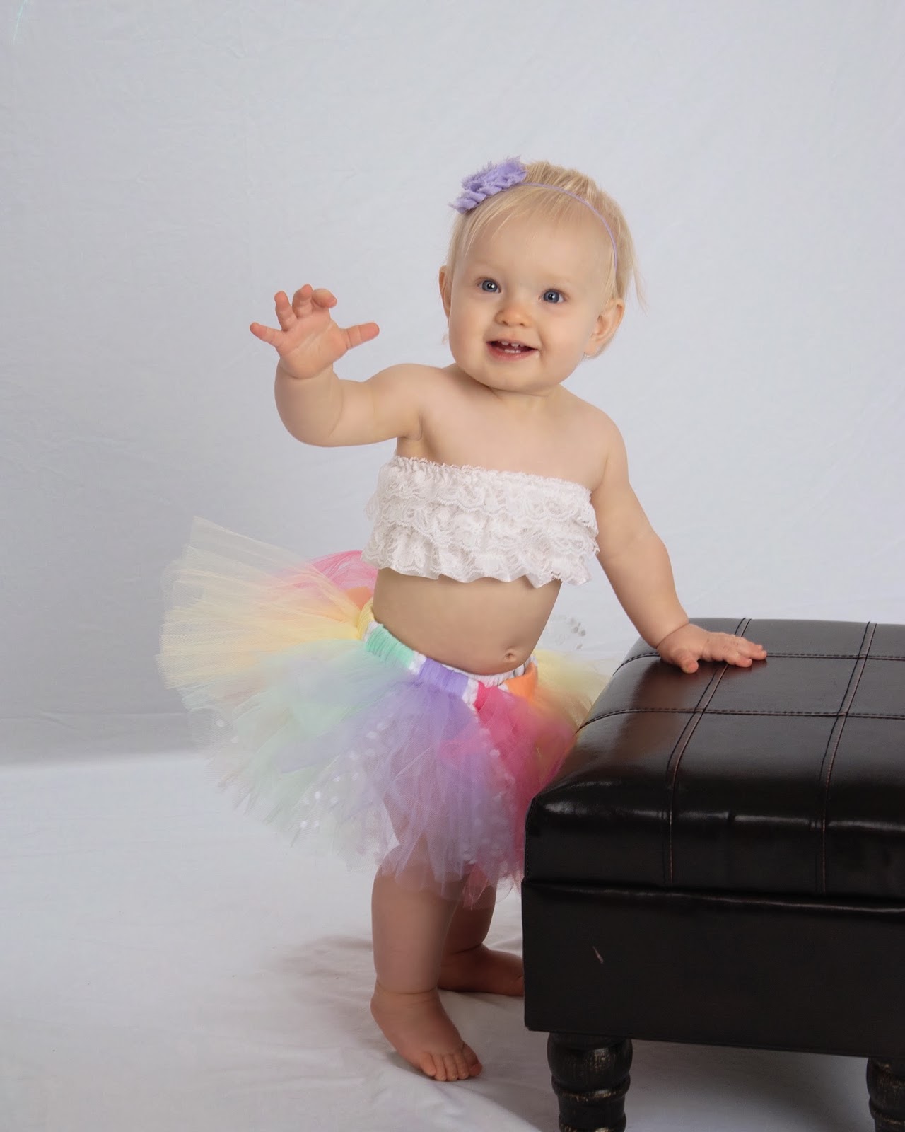 Teagan's 1 Year Pictures - Building Our Story