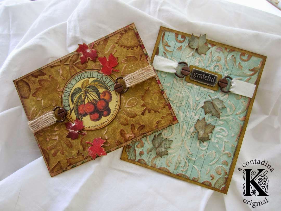 Scraps of Darkness and Scraps of Elegance: Vintage Autumn Cards ...