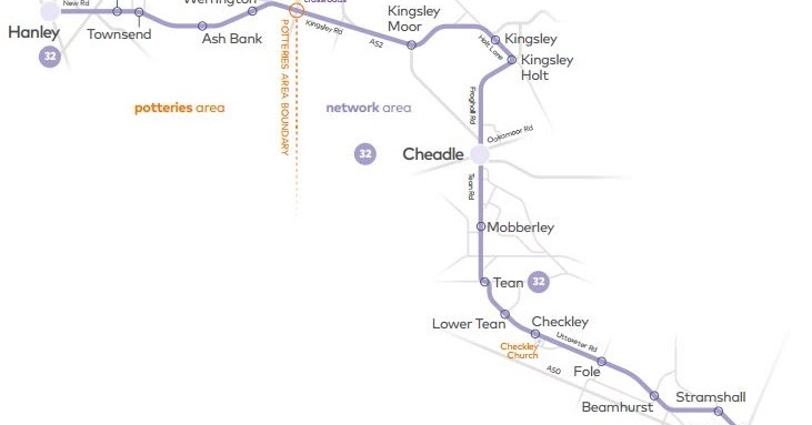 Great British Bus Routes: 32: Stoke-on-Trent - Uttoxeter