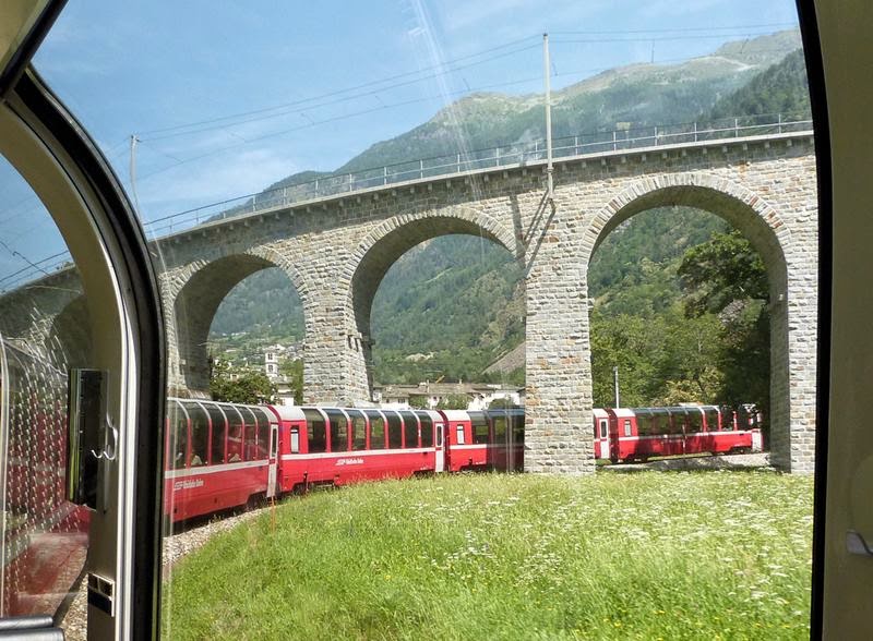 Brusio Spiral Viaduct, Switzerland