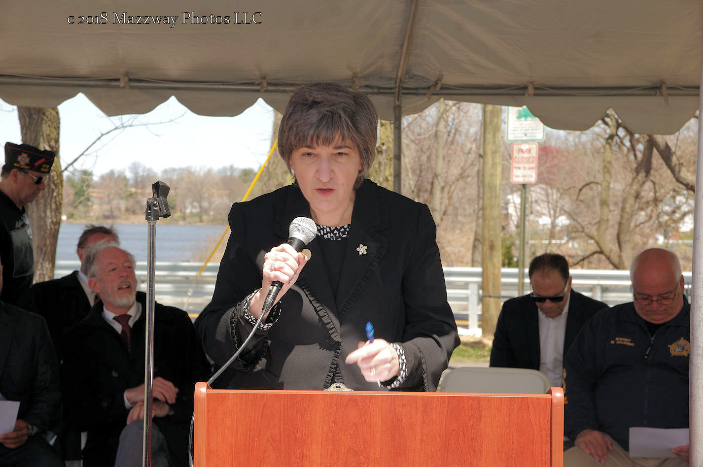Bogota Blog NJ: Re-dedication of the Lt. William C. Ryan (USMC) Bridge
