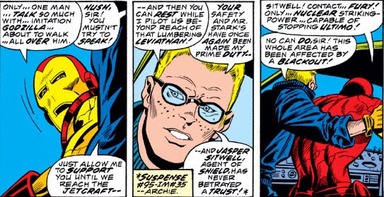 The Peerless Power of Comics!: Jasper Sitwell Is On The Job