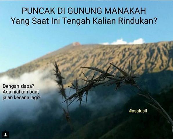 Puncak Manakah Yang Membuat Rindu - Paket Wisata Pendakian
