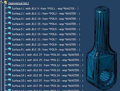 CATIA V5: Extracting geometry from CGR