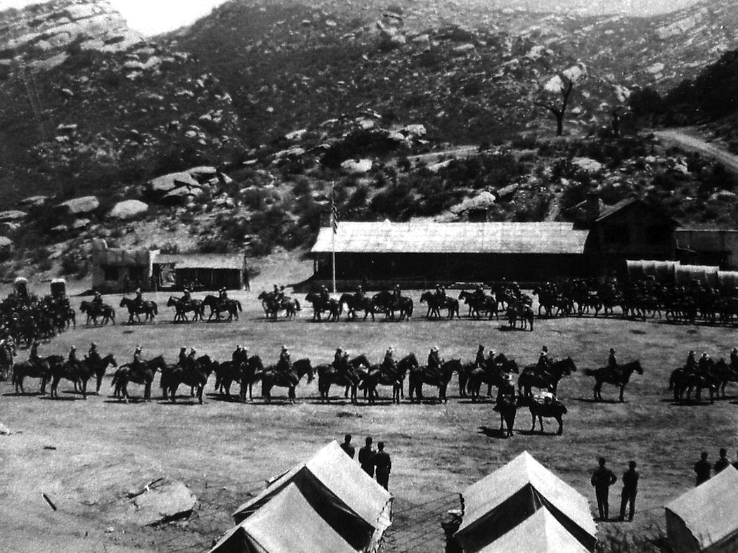 A drifting cowboy: Corriganville's Fort Apache and Dugout