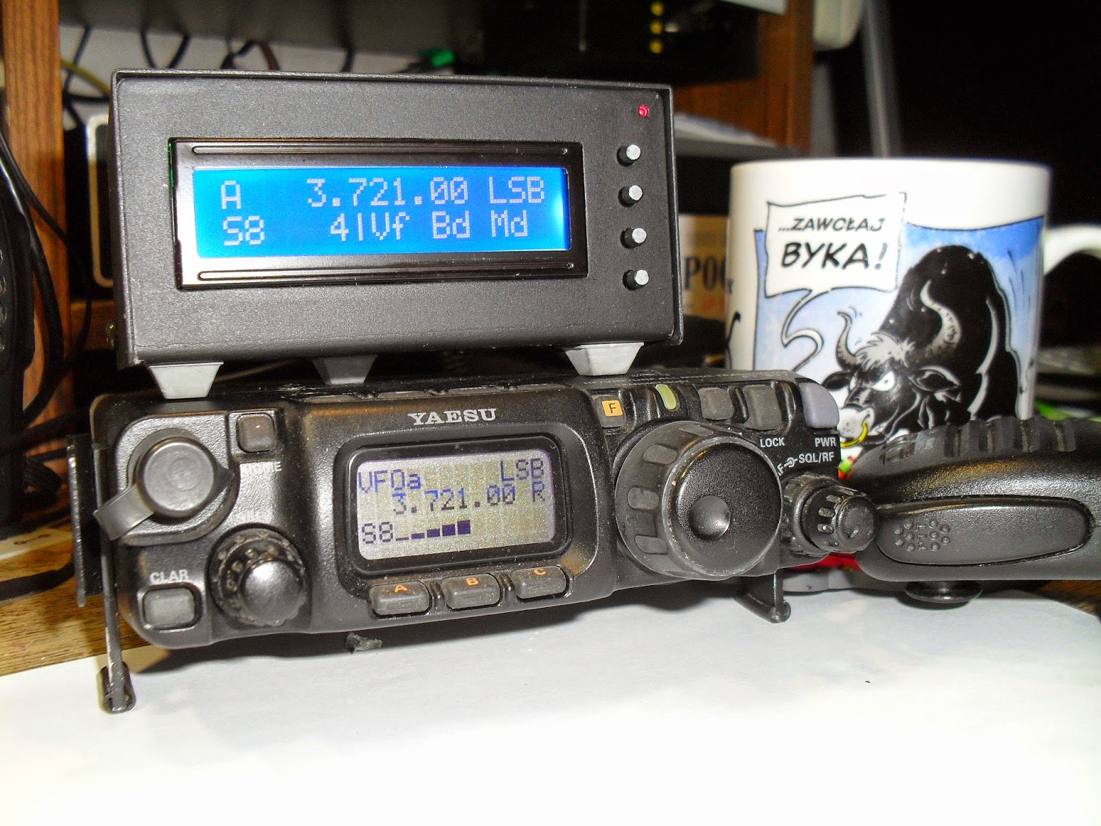 SP9BIF: FT-817 display