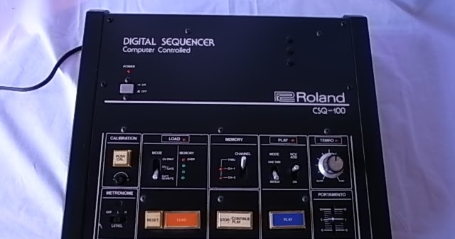 MATRIXSYNTH: ROLAND CSQ-100 Digital Sequencer SN 820491 with Original Box