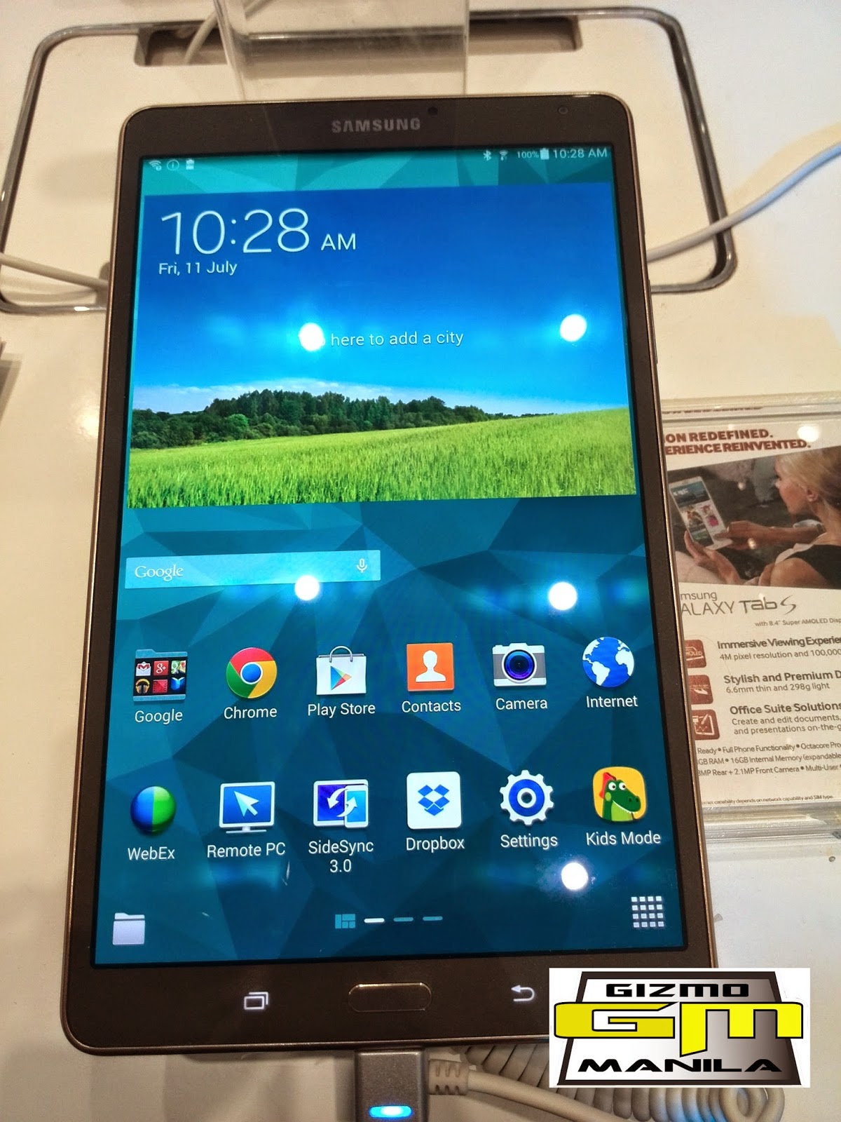 Samsung Tab S Hands-on Review - Gizmo Manila