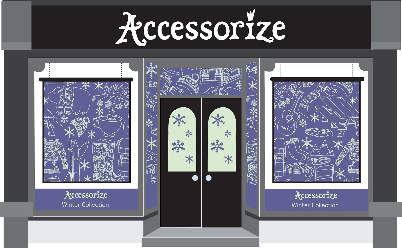 Design Practice: Accessorize - Store Front Design