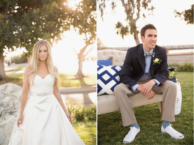 A Sea of Inspiration : Nautical Wedding Ideas - Belle The Magazine