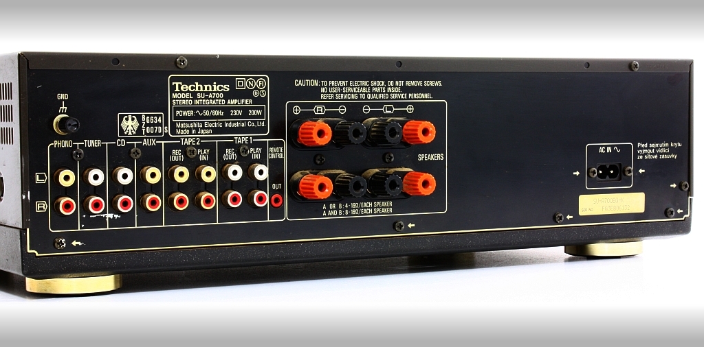 Technics SU-700 - Integrated Amplifier | AudioBaza