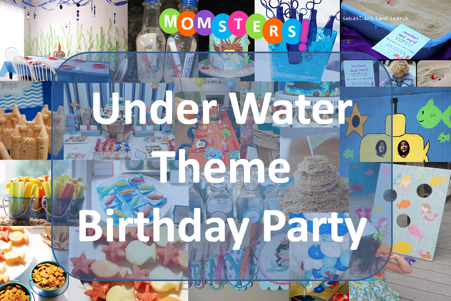 Momsters - Parenting n All the Jazz!: Under Water Theme Birthday Party