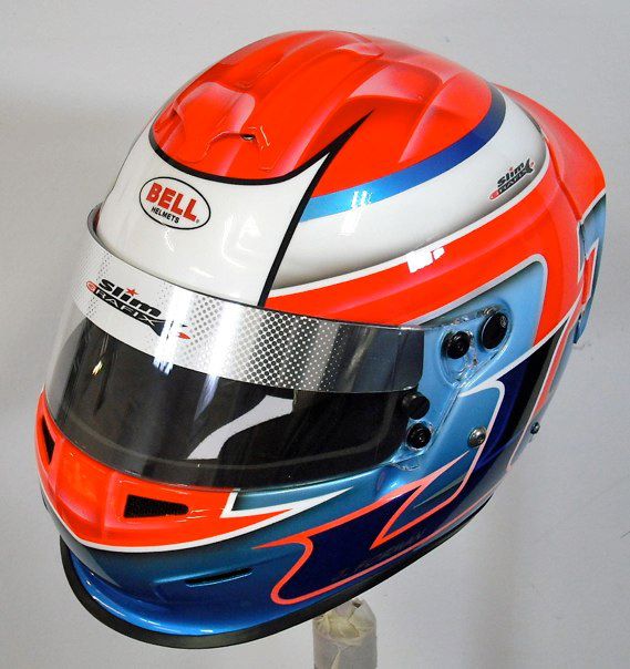 Racing Helmets Garage: Bell RS3 Sport J.Forman 2012 by Slim Grafix