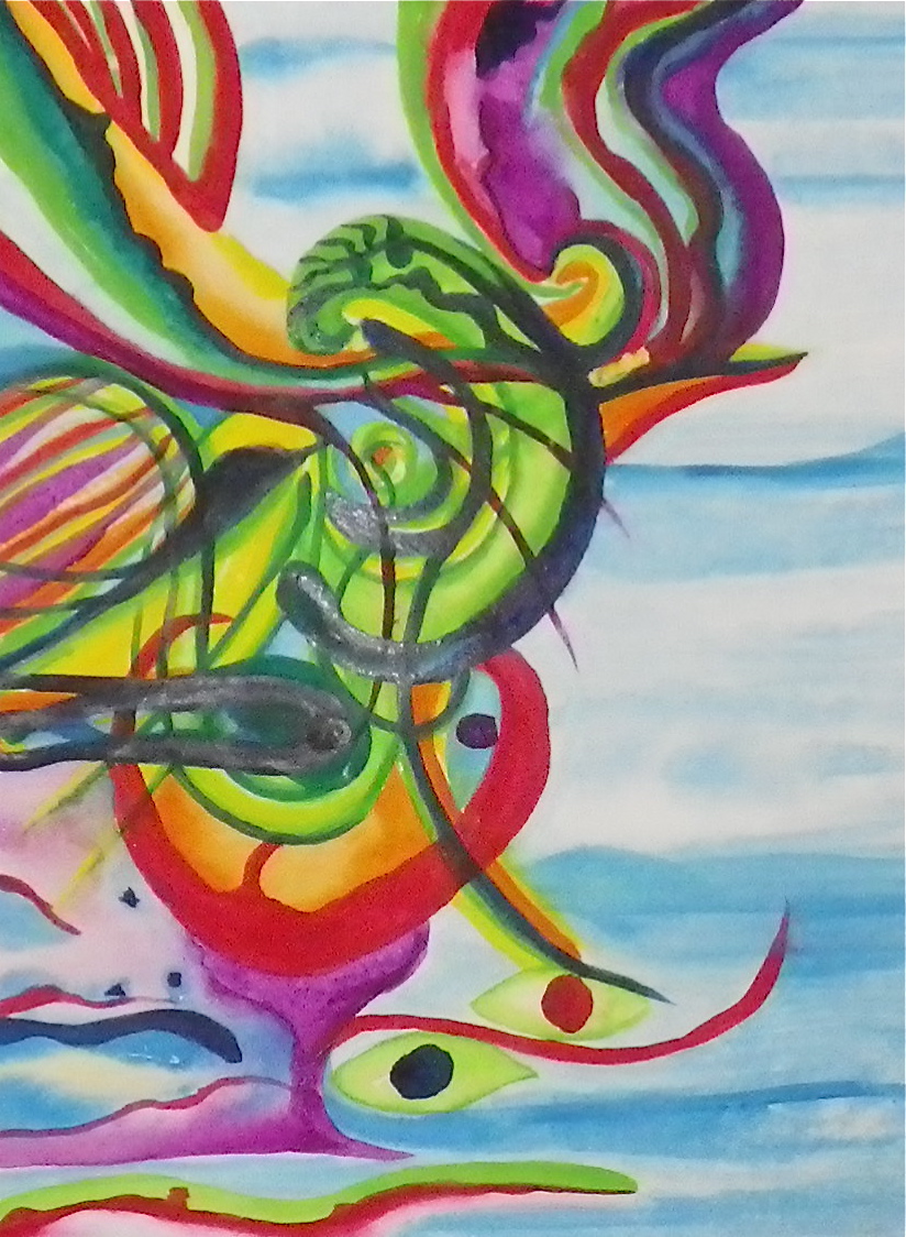 Psychedelic Waterfall: The 7 Lost paintings: "Psychedelic Underwater ...