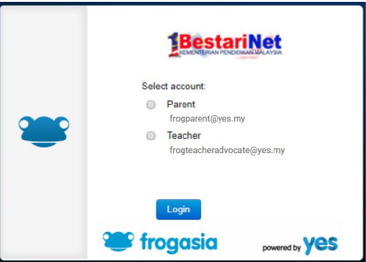 Cara Login ke FROG VLE - SK JALAN SELANGOR (SATU)