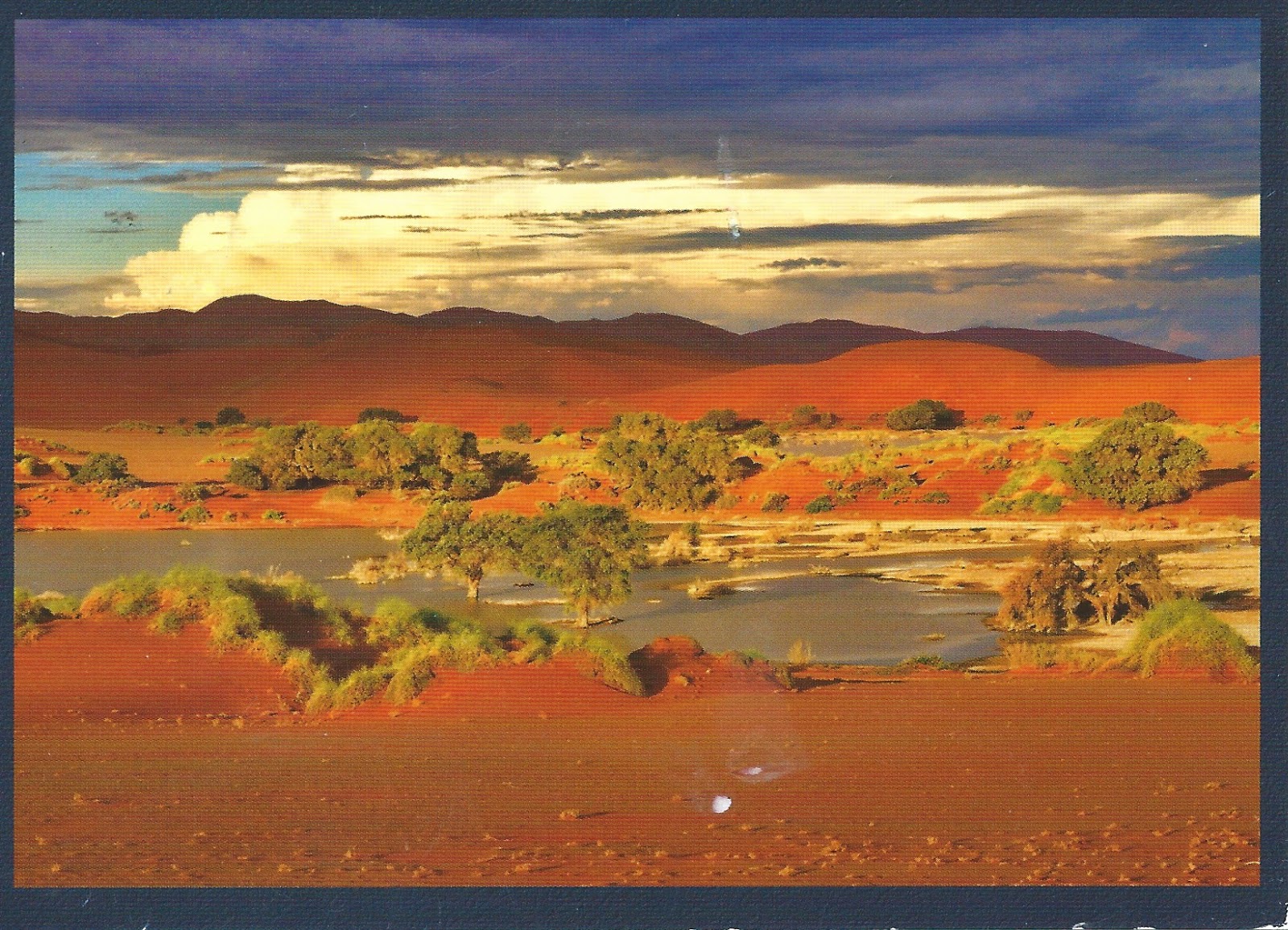 MY POSTCARD-PAGE: NAMIBIA ~ Sossuvlei Sunset - Namib Naukluft National ...