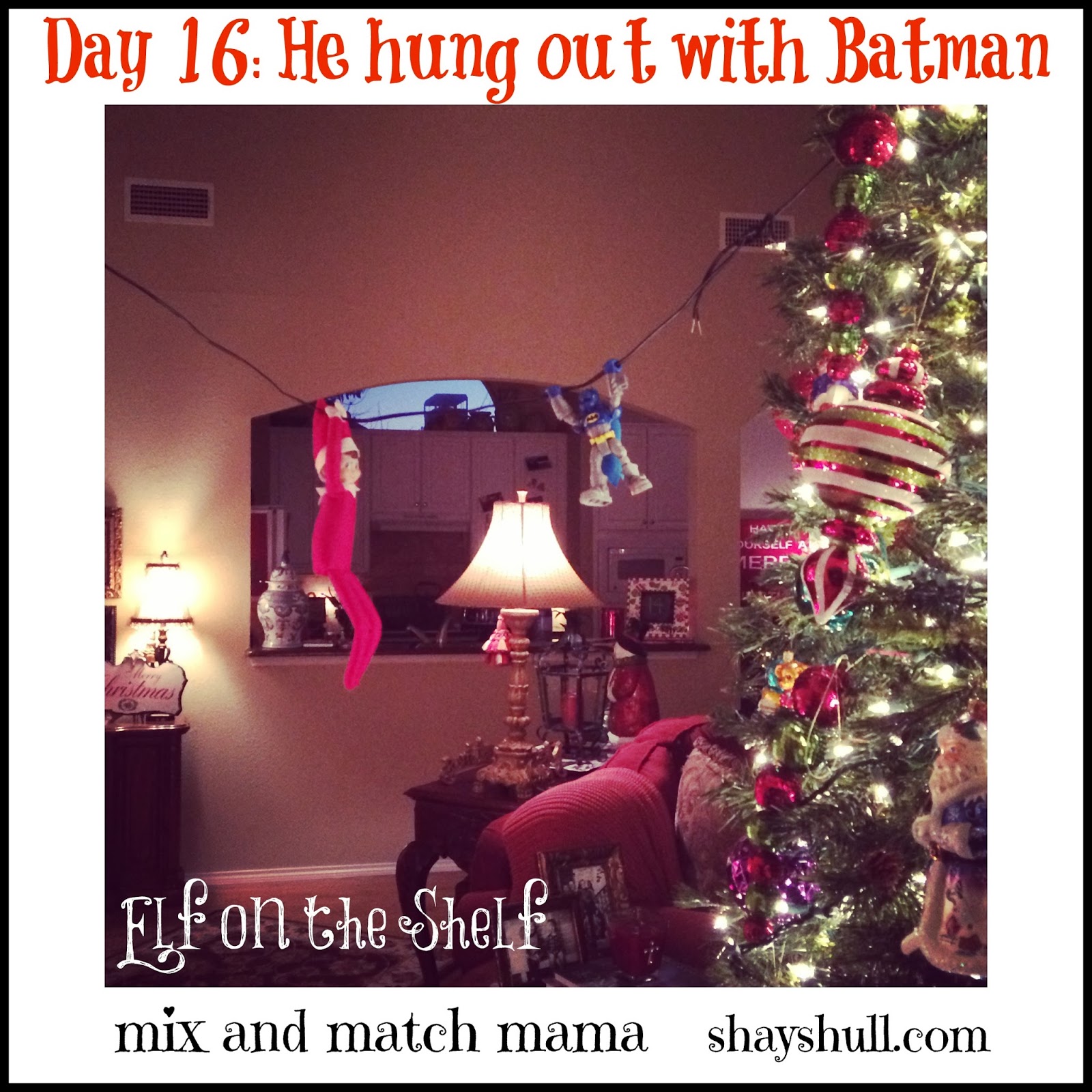 Elf on the Shelf Ideas - Mix & Match Mama