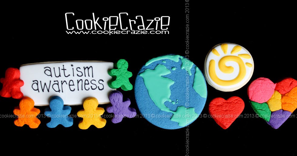 The Cookie Puzzle: Autism Awareness Cookies from CookieCrazie