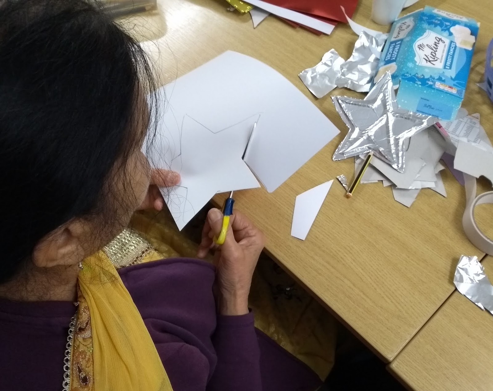 Spiral Arts: Making Space - Foil Decorations