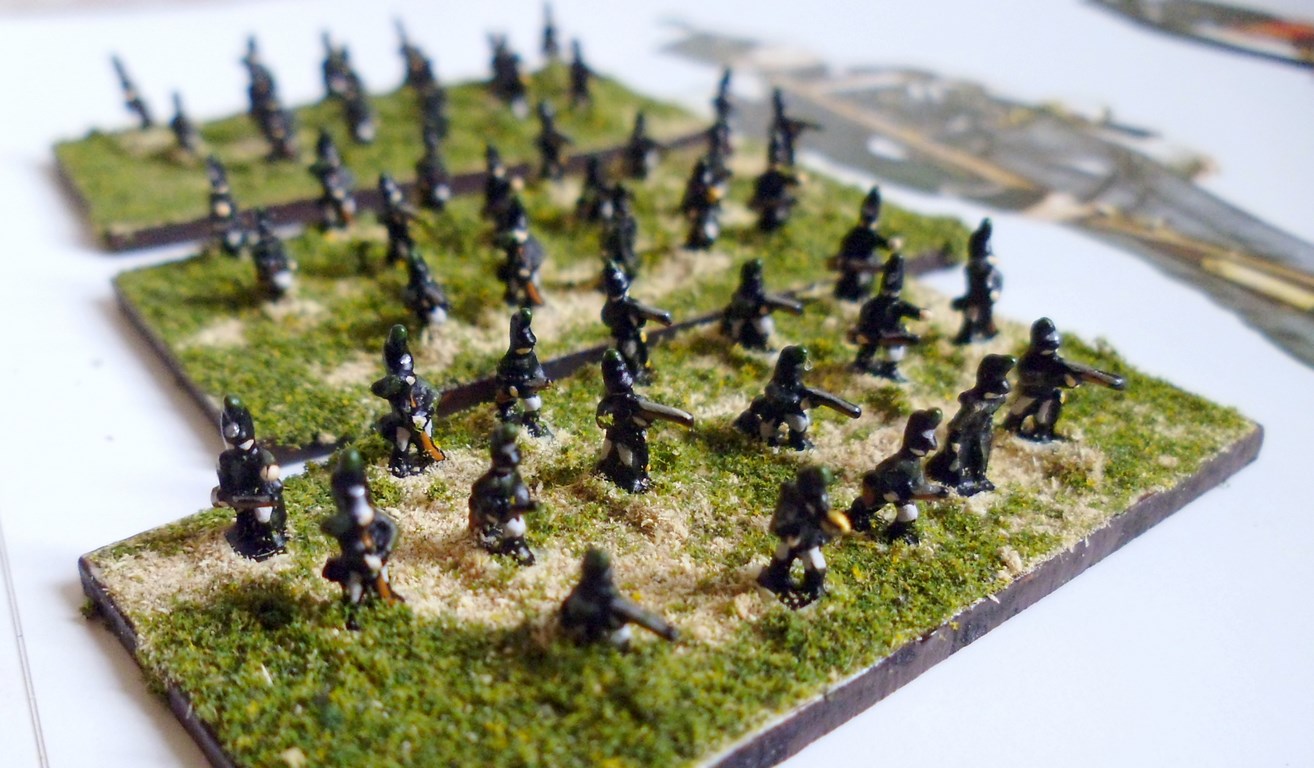 Fog' s Soldiers blog: 6mm Napoleonic British Rifles...