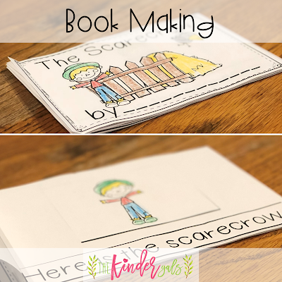 KinderGals: 6 Ways to Use the Pocket Chart in the Fall