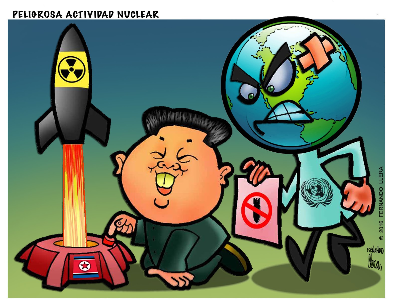 Fernando Llera Blog Cartoons: World leaders condemn North Korea's ...