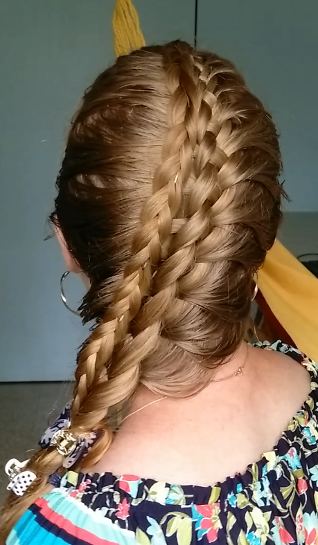 Braids & Hairstyles for Super Long Hair: Faux 7-Strand French Braid