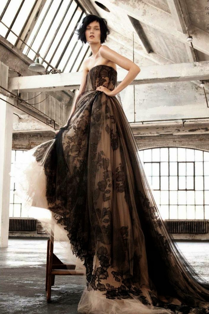 ART SPATE: VERA WANG. PROMINENT DESIGNER OF BRIDAL WEAR