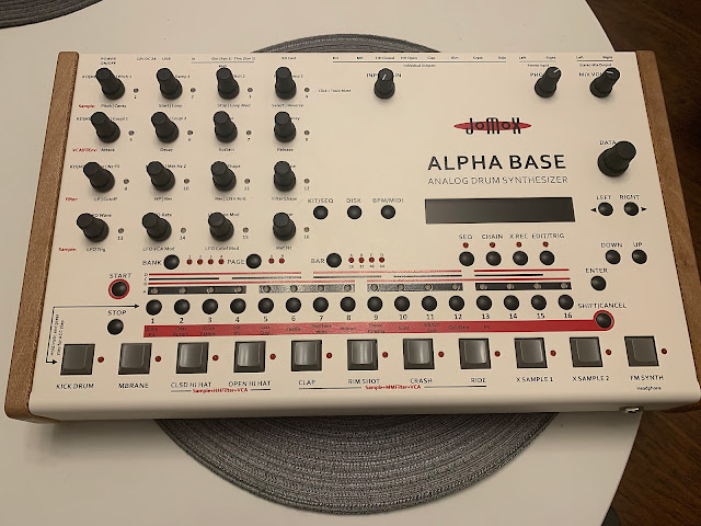 MATRIXSYNTH: Jomox Alphabase 2017 White SN 2017-096 w/ Original Box