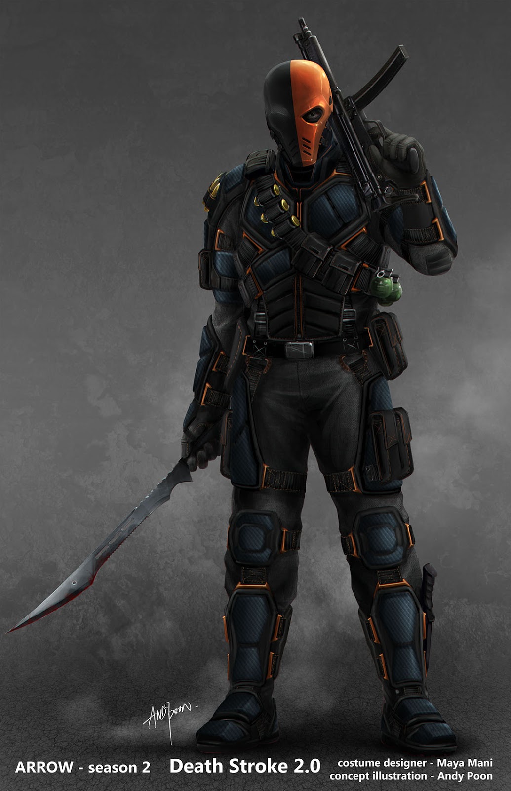 The Art of Andy Poon: Deathstroke is back!