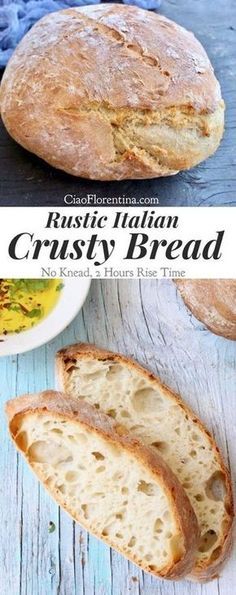 Rustic Crusty Breâd Recipe - Smells Tasty