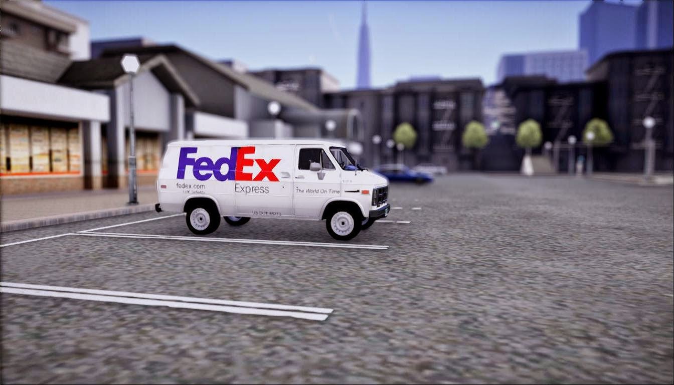POPO-SPOT: 【REL】GMC G-1500 FedEx Cargo Van V2.0