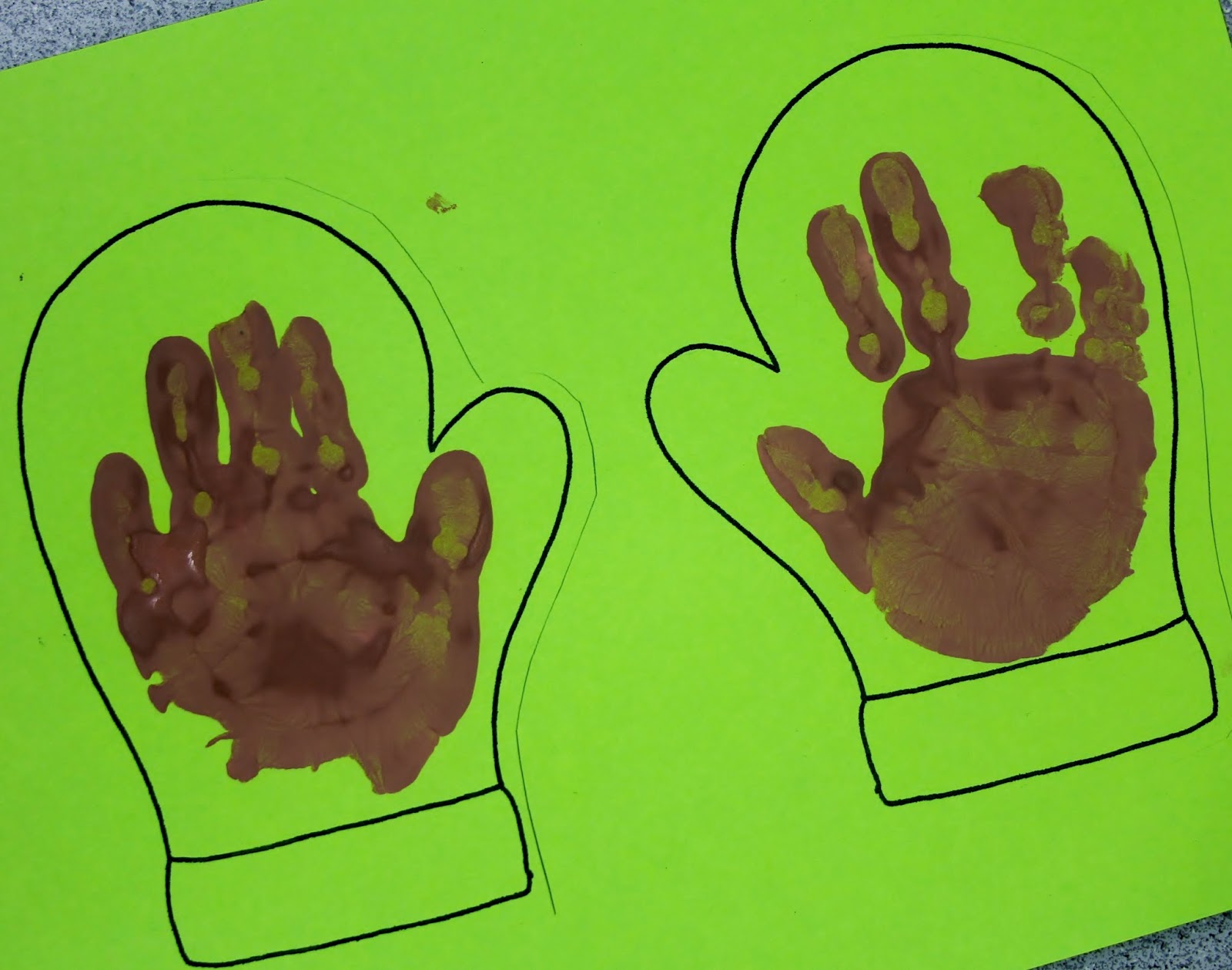 The Fantastic Five: Cold Hands, Warm Heart Bulletin Board