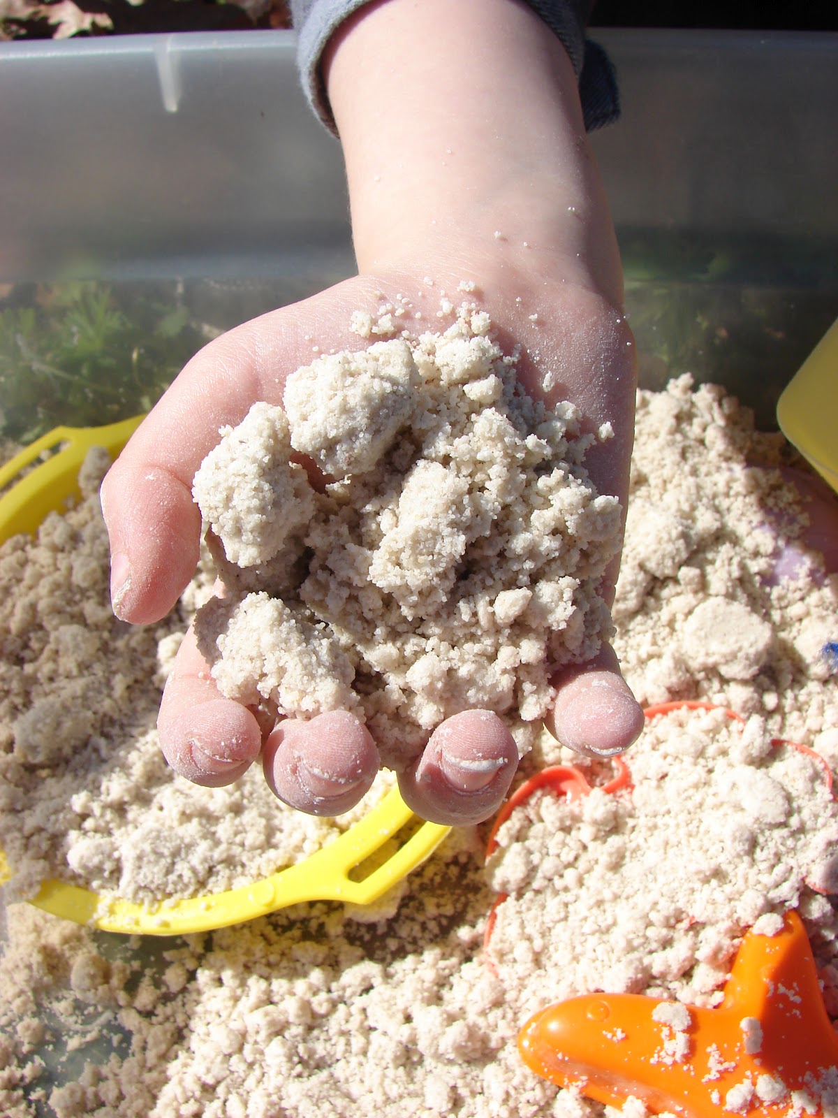 Childhood Beckons: Art And Play: The Nature Way - Sand