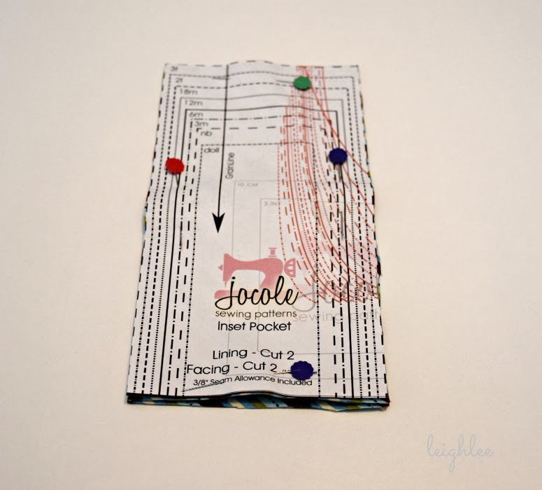 the Jocole blog: Inset Pocket How To